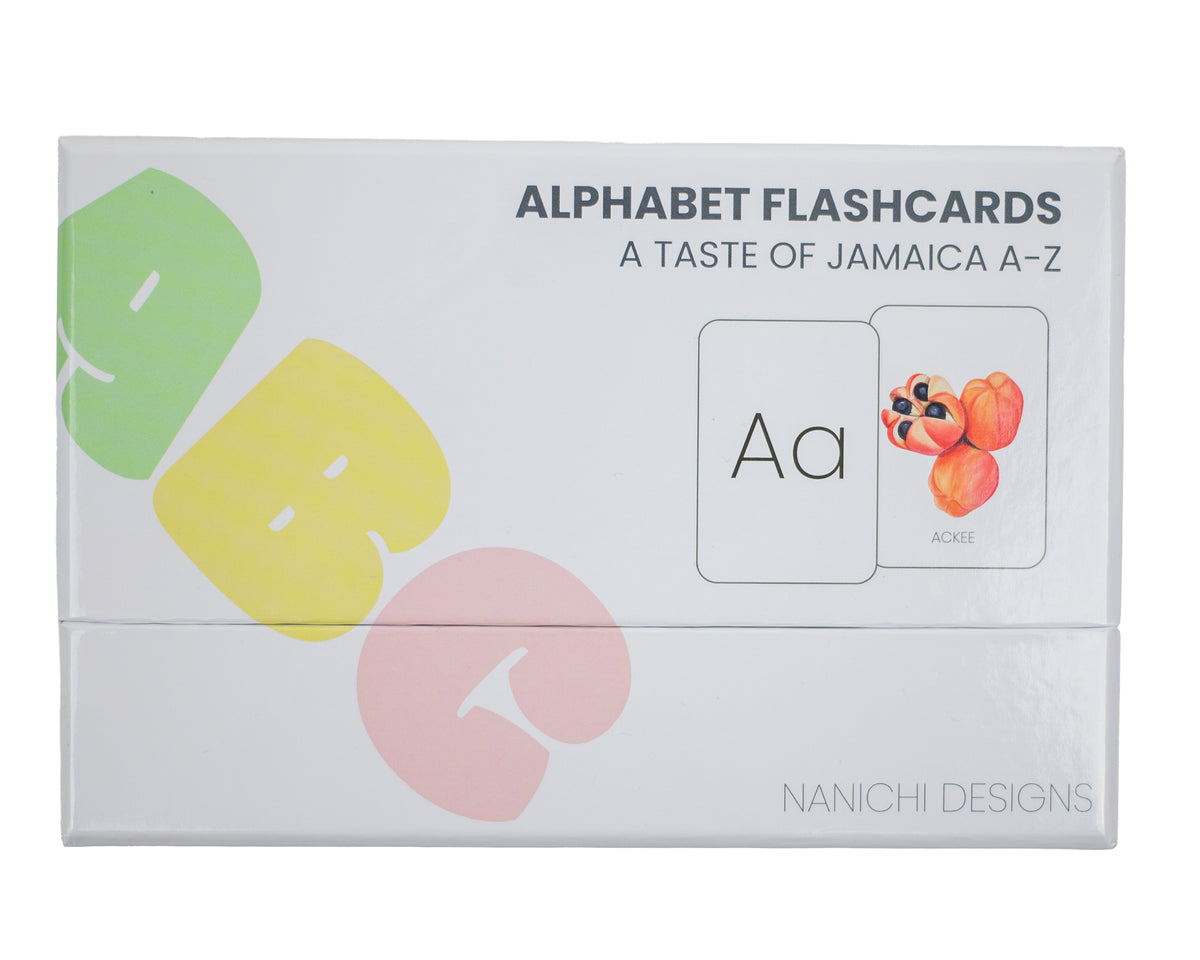 Alphabet Flashcards A Taste of Jamaica A-Z – Nanichi Designs